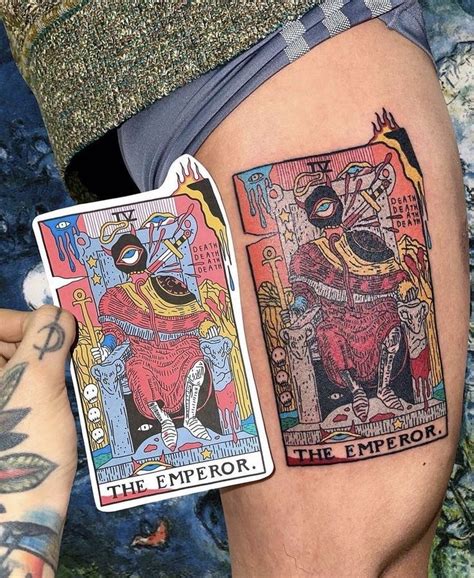 The Emperor Tattoo By Vasak Elegant Tattoos Sweet Tattoos