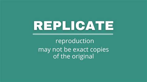 replicate or duplicate which one should you use capitalize my title