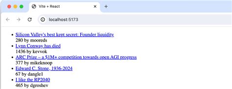 Show Top 10 Articles From Hacker News