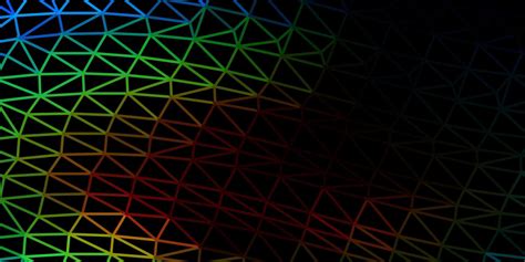 Dark Multicolor Vector Abstract Triangle Texture 6213042 Vector Art At Vecteezy