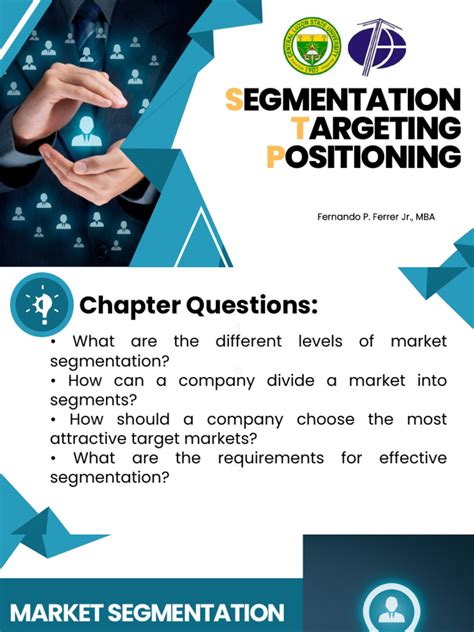 Chapter 5 Market Segmentation Targeting And Positioning Pdf Market