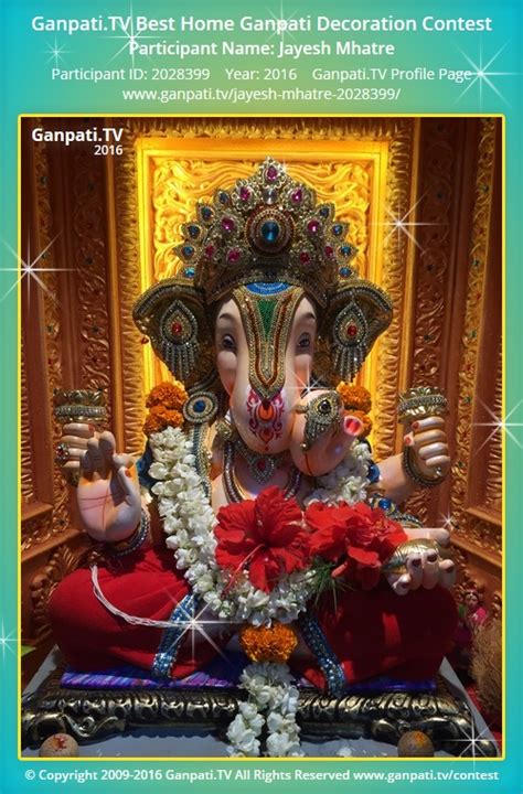 jayesh mhatre ganpati tv