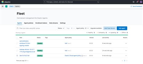 Fleet Hosted Fleet Server Is Not Available On Healthy Deployment Of SNAPSHOT Build