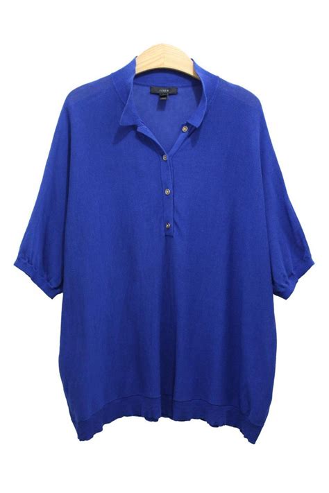 Free 제이크루 프리미엄 코튼재질 가오리핏 카라넥 헬로마켓