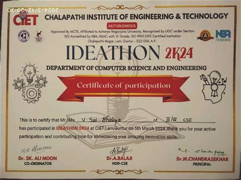 Sai Bhavya Vakkalagadda On Linkedin Ideathon2k24 Sustainabledevelopmentforthebetterworld
