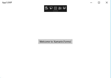 Uwp No Navigation Bar On Uwp When Using Version 310637273 · Issue 3297 · Xamarinxamarin