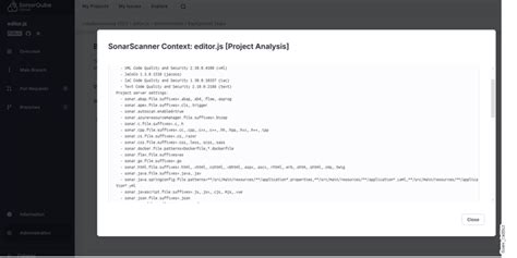 Verifying Your Projects Analysis Scope Sonarqube Cloud Documentation