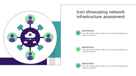 Icon Showcasing Network Infrastructure Assessment Ppt Template