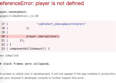 Difficulty With Use In Reactjs Issue 552 Googleads Videojs Ima GitHub