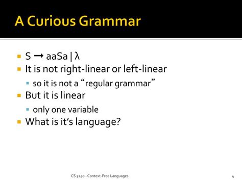 ppt context free languages powerpoint presentation free download