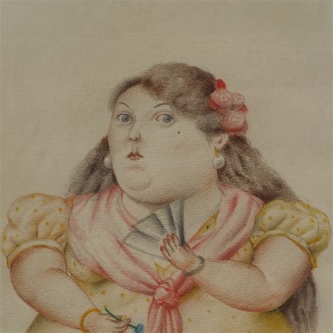 Fernando Botero Self Portrait