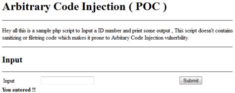 Understanding Arbitrary Eval Code Injection Vulnerabilities Go4expert
