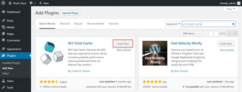 How To Install And Set Up The W Total Cache Plugin