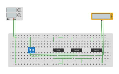 Circuit Design Ex Nor Using Aoi Logic Tinkercad