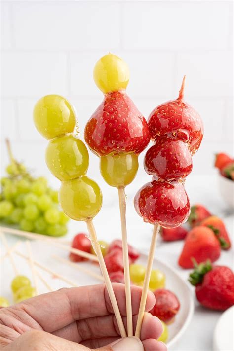 Tanghulu Candied Fruit On A Stick Princess Pinky Girl