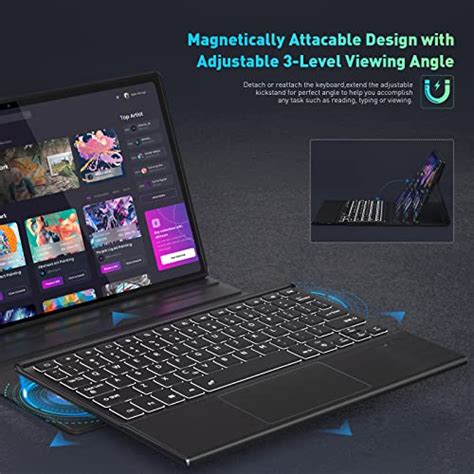 Doohoeek Backlit Keyboard Case A Must Have For Samsung Tab A8 Electronikz