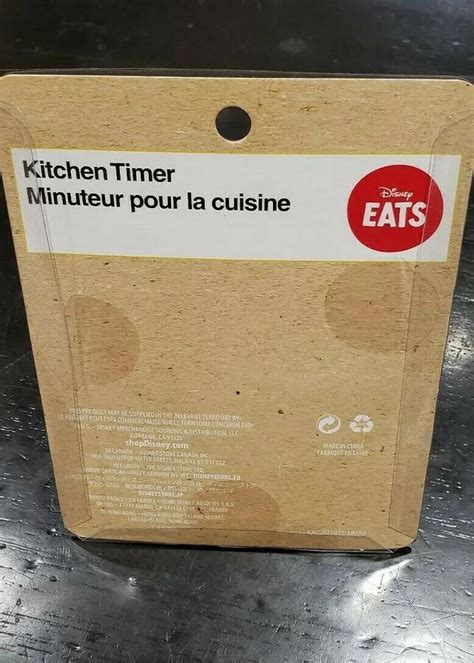 Mickey Mouse Kitchen Timer Disney Eats Rare Item 2029689600