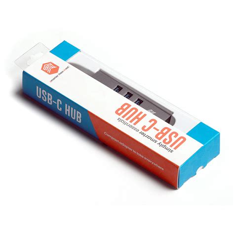 STM USB Ethernet USB C HUB Grey STM Z Mwave
