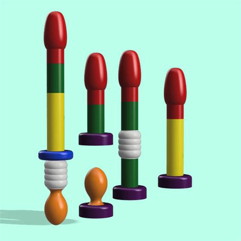 Free Stl File Modular Dildo Or Sex Toy Design Kit V1 🍆 ・3d Printable