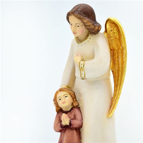 護守天使與小孩像 男 女孩 高14cm