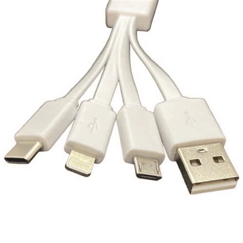 Smartphone Connector 4 In 1 Data Cable Redkey Usb