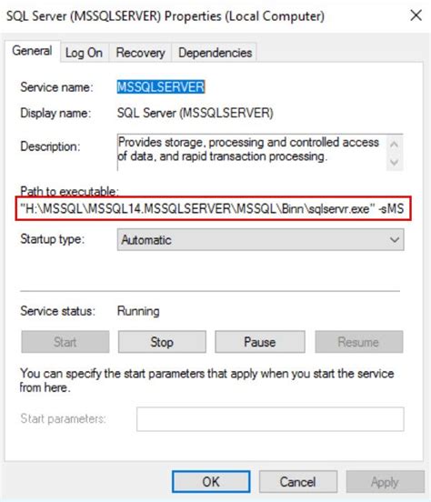 Sql Server Sql Service Not Starting In Cluster The System Cannot