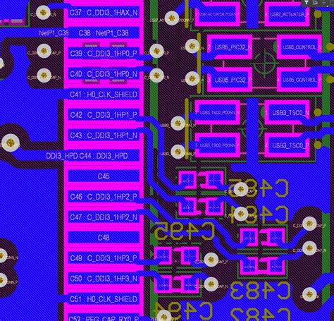 About Matching Length Between Pairs Involving Capacitors