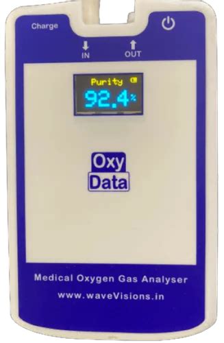 Fio2 Monitor Medical Oxygen Analyser Model Name Number Oxydata At