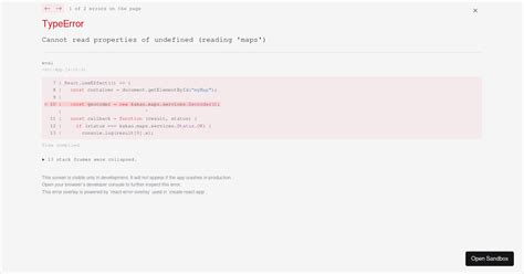 react kakaomap api examples codesandbox