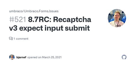 8 7rc recaptcha v3 expect input submit · issue 521 · umbraco umbraco