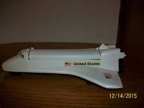 Vintage Gay Toys Plastic 11 Inch Space Shuttle Challenger In Very Good