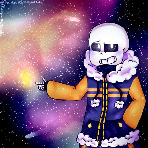 Outertale Sans By Rainbow223 On Deviantart