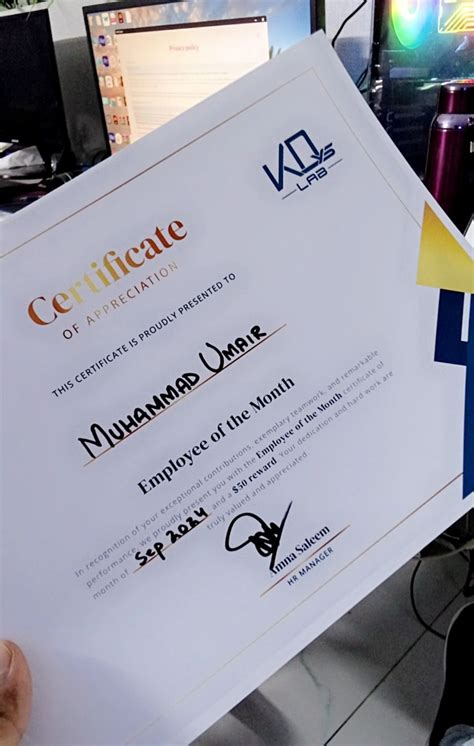 muhammad umair on linkedin employeeofthemonth gratitude leadership
