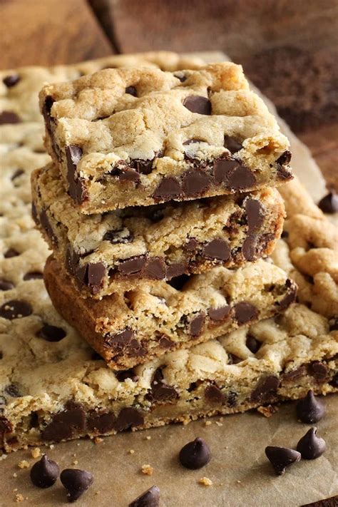 Chocolate Chip Cookie Bars Easier Than Making Cookies