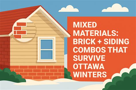 Mixed Materials Brick Siding Combos That Survive Ottawa Winters