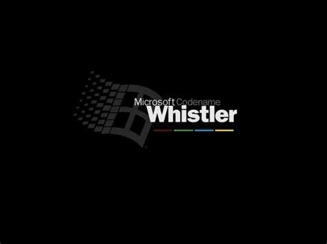 microsoft codename whistler 2419 bootscreen for xp by windows 0 on
