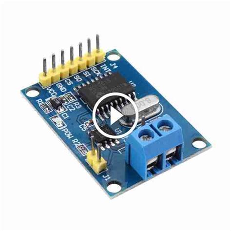 module bus can mcp2515 tja1050 recepteur spi maroc moussasoft