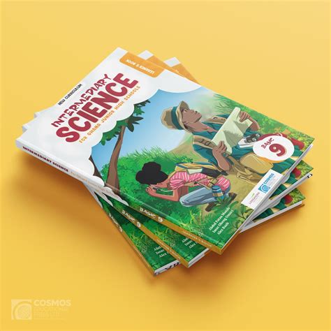 Science Textbook Cover Design Mockup C2 Educational Book Cover