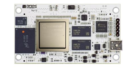 m100pfs polarfire risc v soc fpga module