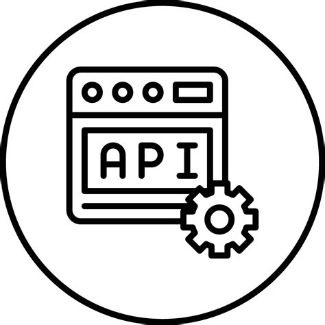 Web Api Vector Icon 36743098 Vector Art At Vecteezy