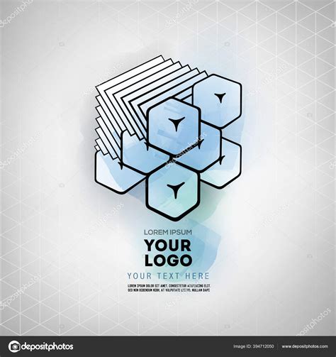Vector Geometric Figure Cube Logo Design Stock Vector By ©ktvector 394712050