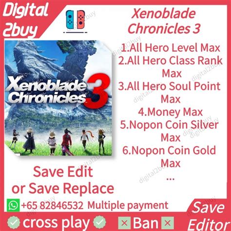 xenoblade chronicles 3 save editor xc3 save moddingxenoblade chronicles
