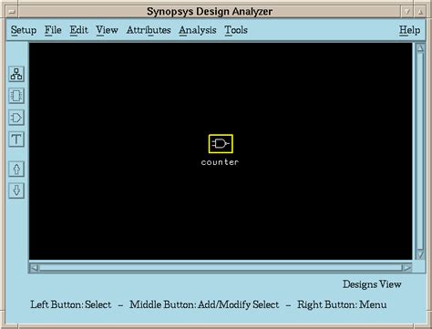 Design Analyzer Results Window 6 In The Synopsys Design Analyzer Left