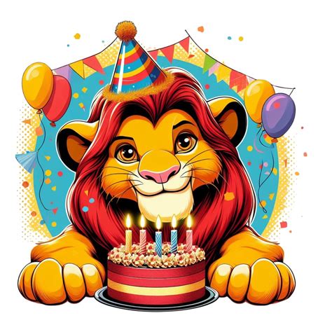The Lion King Png Clipart Lion King Birthday Design Instant Download