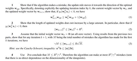 Solved Problem 1 Asks You To Show That When The Two Classes