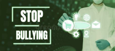 Inspiration Showing Sign Stop Bullying Concept Meaning Prevent The Disease Of Elevated Glucose