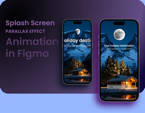 Splash Screen Parallax Effect Animation In Mobile Sy Designing Figma