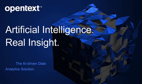 Built On Ai What Is New In Opentext Knowledge Discovery Idol 24 4 Opentext Community For