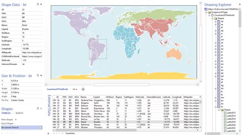world map excel template