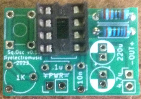 Simple Square Wave Oscillator Pcb Build Guide Simple Diy Electronic